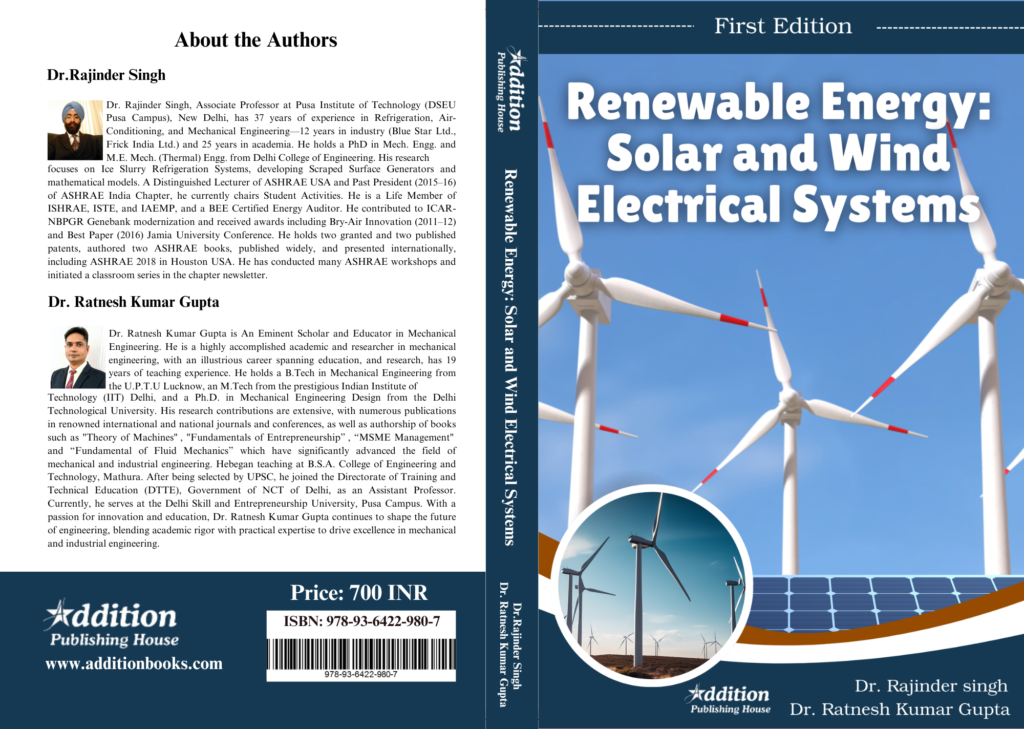 Renewable Energy: Solar and Wind Electrical Systems – addition store